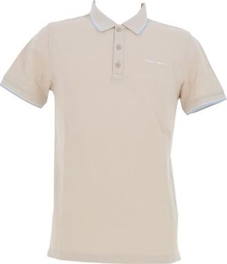 Teddy Smith Polo Homme Pasian 2 MC Beige Clair Taille L