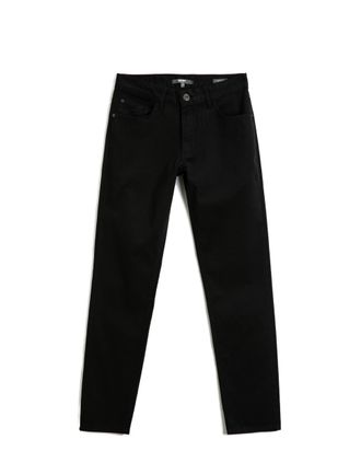 Koton Men Basic Trousers Slim Fit Pocket Detailed Cotton