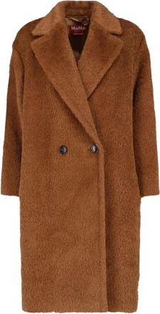 Max Mara Manteau Misturbano - Femme - Manteaux - Brun - Taille: 36 FR