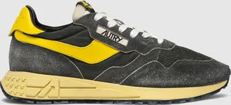 Autry Baskets Homme Reelwind Low Suesugar Nyl Deep Green Quin