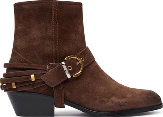 Pinko Cowboystiefel PINKO Jane 07 SD0557P151 Dunkelbraun