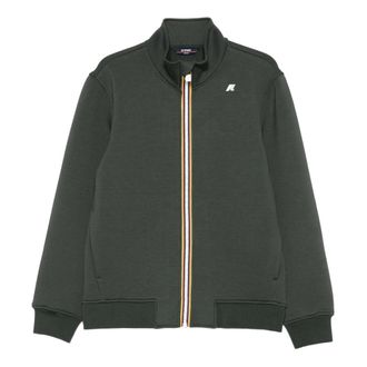 K-Way Finn Spacer Zip Jacket - - Sweatshirts & Hoodies - Herren - Gr&uuml;n - XL