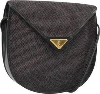 Saint Laurent Sac bandouli&egrave;re Pre-owned - Femme - Pre-owned - Violet - Taille: ONE Size