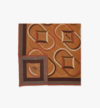 MCM Wollschal mit Rautenmonogramm