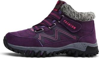 Generic Evocomfort Chaussures de randonn&eacute;e chaudes antid&eacute;rapantes imperm&eacute;ables pour lhiver Chaussures orthop&eacute;diques confortables, violet, 48 EU
