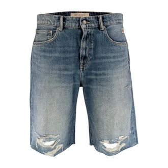 Roy Rogers Homme, Shorts, Bleu, Taille: W28 Cult Wide Bermuda