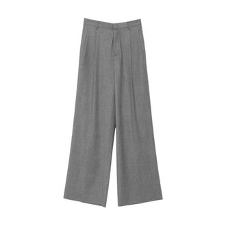 Tagliatore Peileen Weite Hose - - Trousers - Damen - Grau - M