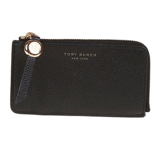 Tory Burch Femme, Accessoires, Noir, Taille: ONE Size Romy Zip Card Case