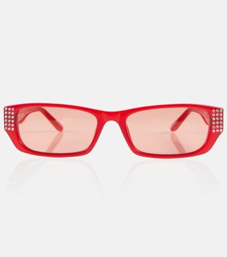 Magda Butrym X Linda Farrow Eckige Sonnenbrille