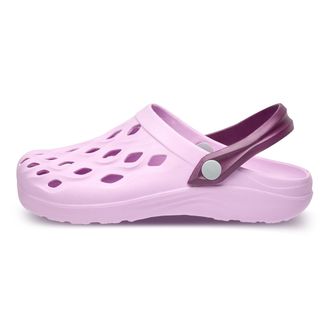 Ladeheid Damen leichte Eva Clogs Gartenclogs Gartenschuhe LA-CA-16 (Lilla, 36 EU)