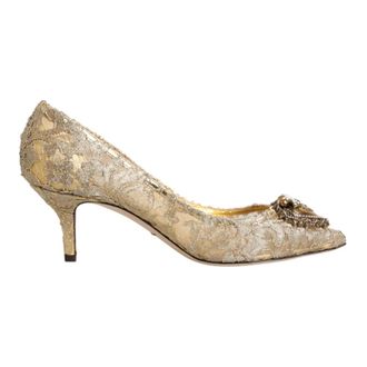 Dolce & Gabbana Devotion Pumps - - Shoes - Damen - Gelb - 35 1/2 EU