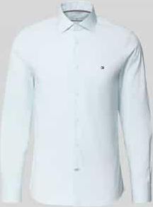 Tommy Hilfiger Tailored Slim Fit Businesshemd aus Baumwoll-Mix