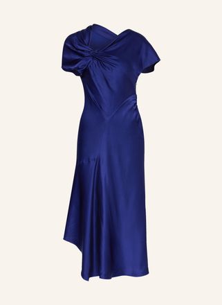 Victoria Beckham Cocktailkleid Aus Satin blau