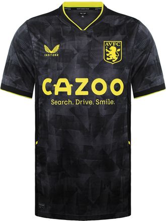 Castore Aston Villa Drittes Replika-T-Shirt f&uuml;r Herren, Schwarz