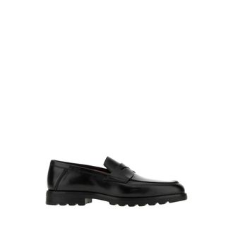 Santoni Rock Loafer - Homme - Chaussures - Noir - Taille: 44 EU