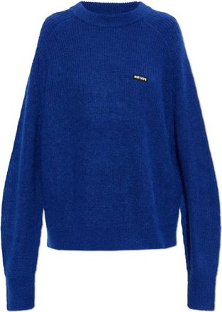 Rotate Rotate Birger Christensen, Femme, Pulls, Bleu, Taille: 42 FR Pull léger avec logo