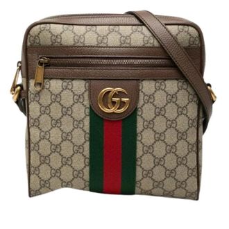 Gucci Sac bandouli&egrave;re Ophidia Pre-owned - Femme - Pre-owned - Brun - Taille: ONE Size