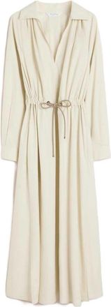 Max Mara Robe en popeline de coton Max Mara Beige