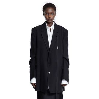 Ann Demeulemeester Agnes High Comfot Tailored Blazer