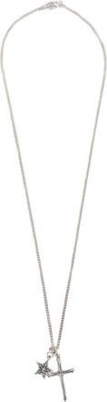 Emanuele Bicocchi Stella Notre Dame Cross Necklace