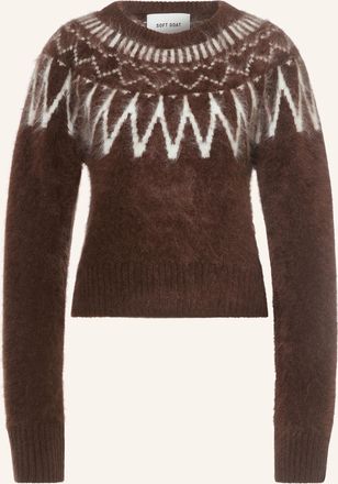 Soft Goat Soft Goat Cashmere-Pullover braun