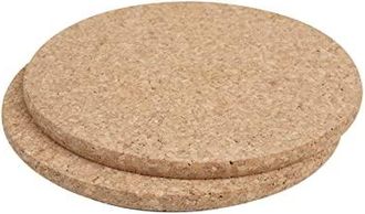 T&G Woodware Ltd 2 Runde Topfuntersetzer aus Naturkork D20cm