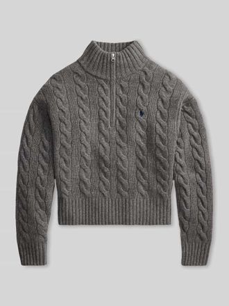 Polo Ralph Lauren Regular Fit Troyer aus Woll-Mix