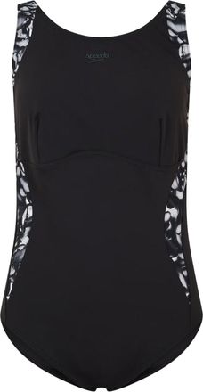 Speedo Badeanzug f&uuml;r Damen (Schwarz)