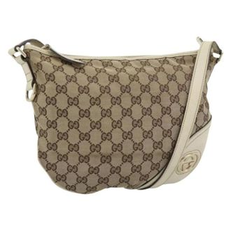 Gucci Sac bandouli&egrave;re GG Canvas Pre-owned - Femme - Pre-owned - Brun - Taille: ONE Size