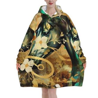 Generic Sweat &agrave; capuche vintage en forme de pieuvre pour femmes et hommes adultes surdimensionn&eacute;s pour une couverture douce et chaude