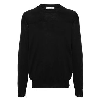 Jil Sander Homme, Pulls, Noir, Taille: XL Sweater