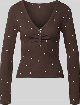 Only Regular Fit Langarmshirt aus Baumwoll-Mix Modell FENJA