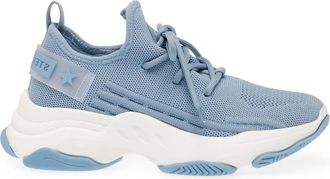 Steve Madden Femme, Chaussures, Bleu, Taille: 38 1/2 EU Scarpe Stringate Profilo Basso