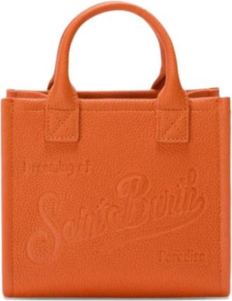 MC2 Saint Barth Femme, Sacs, Orange, Taille: ONE Size Square Tote Bag