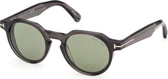 Tom Ford Homme, Accessoires, Gris, Taille: 49 MM Lunettes de soleil