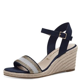 Tamaris Sandales &agrave; bride pour femme 1-28329-42, Marine, 39 EU
