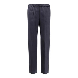 Aspesi Femme, Pantalons, Bleu, Taille: 38 FR Linen Pantalons