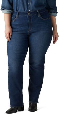 Levi's Damen 724 High Rise Straight Jeans, Chelsea Carbon Glow, 32 W/32 L