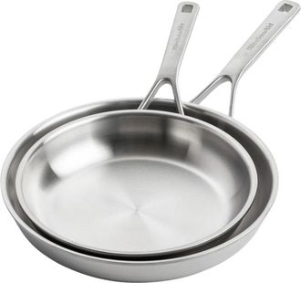 KitchenAid Kitchenaid - Multiply (CC004916-001) 24+28cm Set silber Pfannen-Set