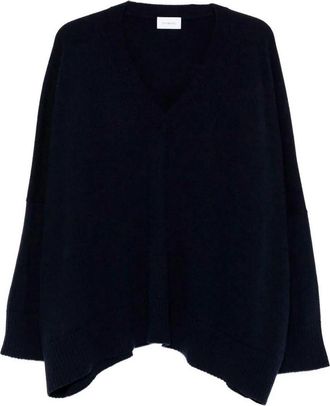 Malo V-Pullover - Blau