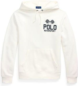 Polo Ralph Lauren rechtes Sweatshirt in gemischter Baumwolle gedruckt - Weiß