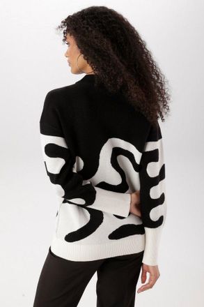 Aniston Strickpullover mit modisch kurzem Stehkragen - NEUE KOLLEKTION
