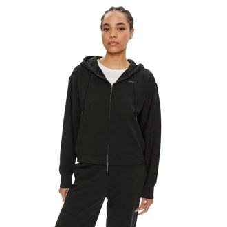 Calvin Klein Damen, Sweatshirts & Hoodies, Schwarzk, 2XSGr&ouml;&szlig;e