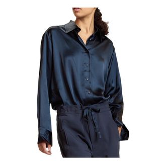 Cynthia Rowley Damen, Blusen & Hemden, Blau, XSGr&ouml;&szlig;e