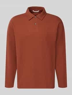 Selected Relaxed Fit Poloshirt aus Baumwoll-Mix Modell AIDEN