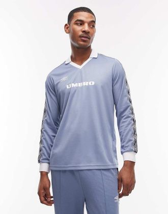 Umbro Maillot &agrave; bandes - Bleu et blanc