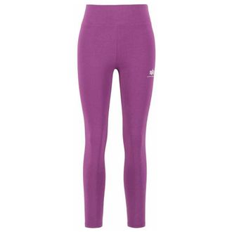 Alpha Industries Damen Basic SL Wmn Frauen Leggings, Dark Magenta, XS