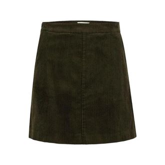 Part Two Gr&uuml;ner Minirock aus Samt - - Skirts - Damen - Gr&uuml;n - L