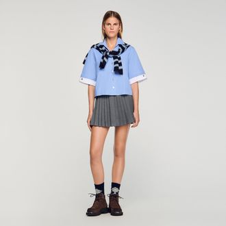 Sandro Oversize-Karohemd