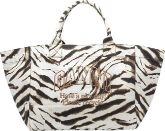 Ganni Sac Cabas - Beige